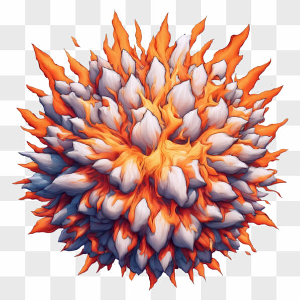 Download Dynamic Flame Burst Cartoons Online - Creative Fabrica