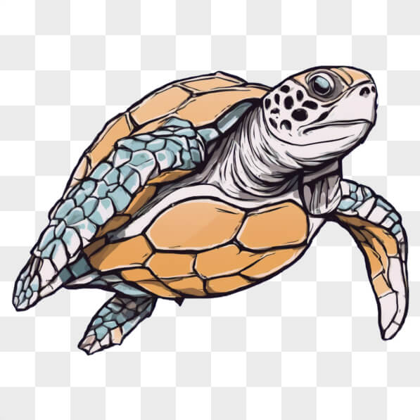 Download Colorful Sea Turtle Illustration Cartoons Online - Creative ...