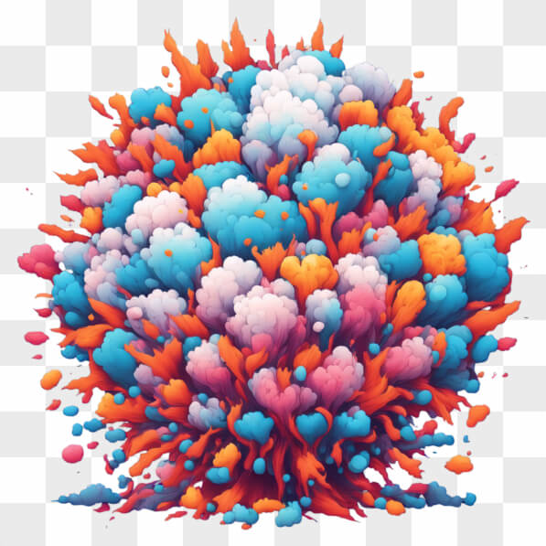 Download Vibrant Abstract Explosion of Colors Cartoons Online ...