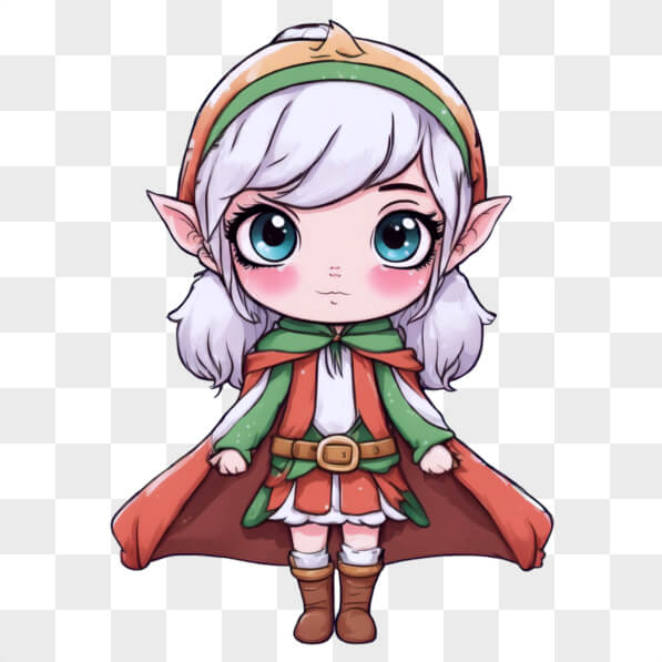 Download Chibi Fantasy Character Cartoons Online - Creative Fabrica