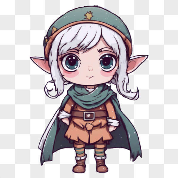 Download Chibi Fantasy Character Cartoons Online - Creative Fabrica