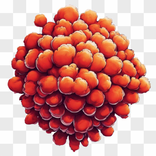 Download Cluster of Orange Spheres on Black Background Cartoons Online ...