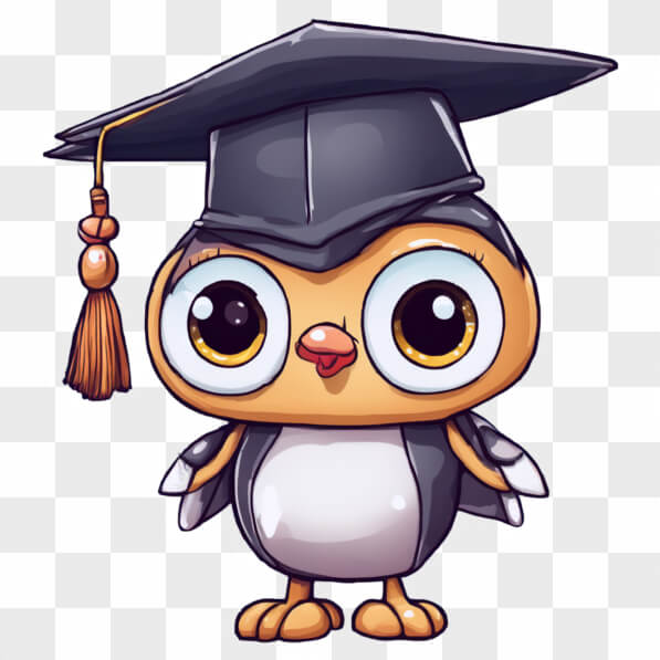Download Cute Graduation Penguin Cartoons Online - Creative Fabrica