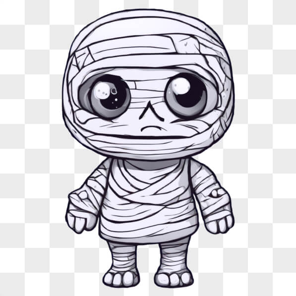 Baixe Personagem de Múmia de Desenho Animado Fofo Cartoons - Creative ...