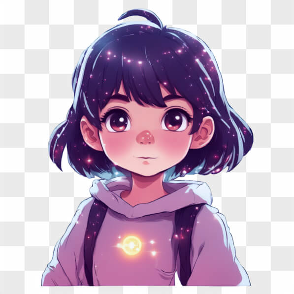 Download Animated Character with Cosmic Elements Cartoons Online ...