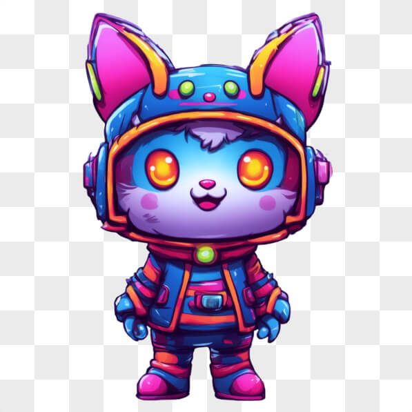 Download Cute Space Cat Character Cartoons Online - Creative Fabrica