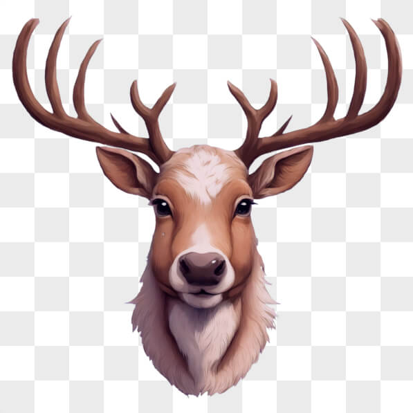 Scarica Cervo Maestoso Cartoni animati Online - Creative Fabrica