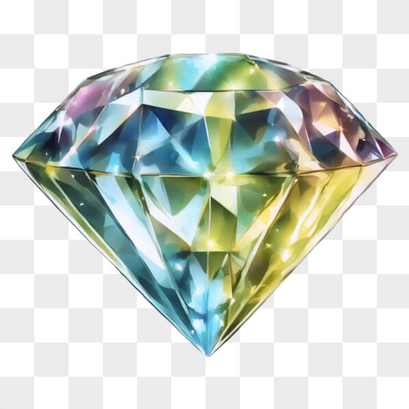 Download Colorful Diamond Against Black Background Cartoons Online ...