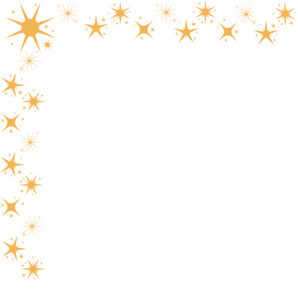 Download Golden Star Border Design Borders & Corners Online - Creative ...