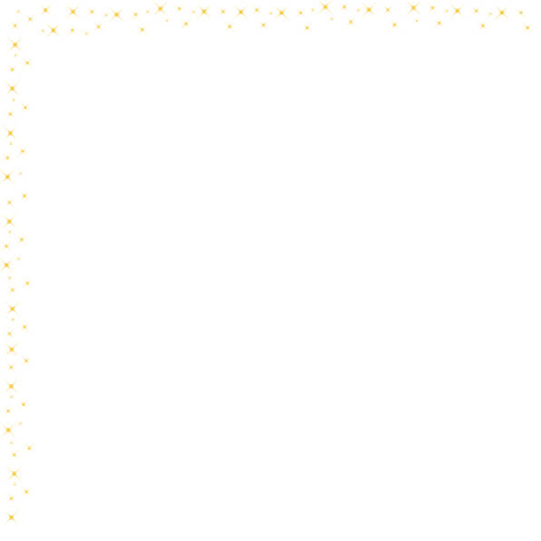 Download Sparkling Yellow Stars Border on White Background Borders ...