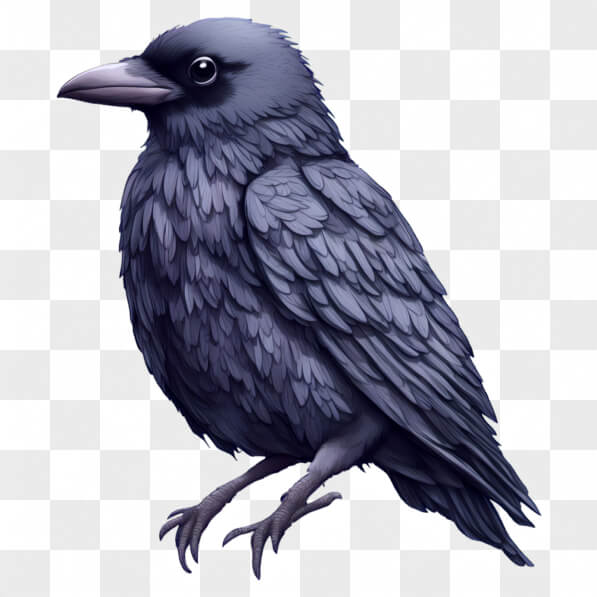 Download Illustration of a Raven Cartoons Online - Creative Fabrica