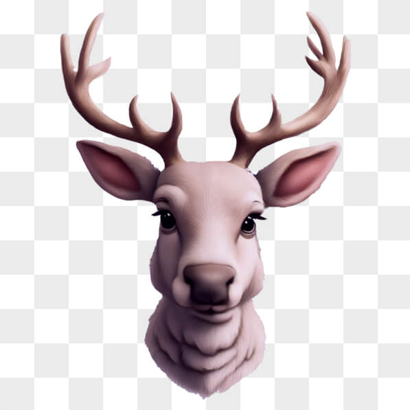 Download Stylized Deer Illustration Cartoons Online - Creative Fabrica