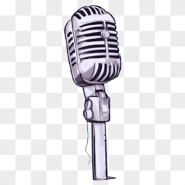 Download Vintage Microphone Cartoons Online - Creative Fabrica