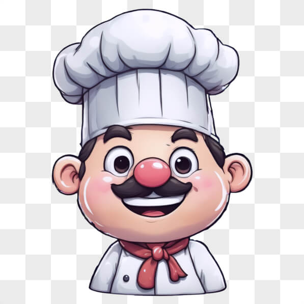 Download Cheerful Cartoon Chef Character Cartoons Online - Creative Fabrica
