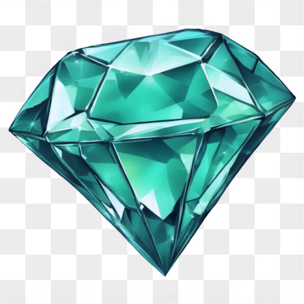Download Stunning Turquoise Diamond Cartoons Online - Creative Fabrica