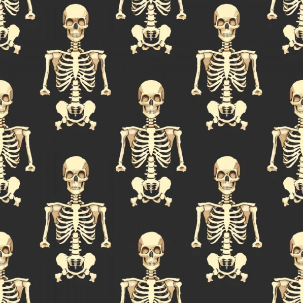 Download Skeleton Pattern on Dark Background Patterns Online - Creative ...