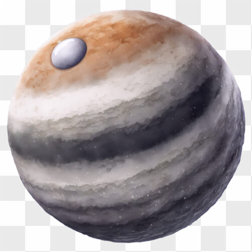 Download Stylized Representation of Jupiter Cartoons Online - Creative ...