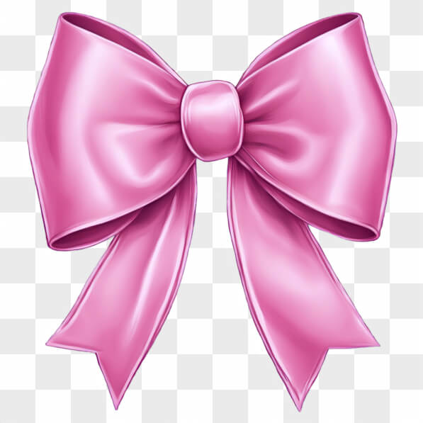 Descarga Lazo Rosa Brillante Cartoons En Línea - Creative Fabrica