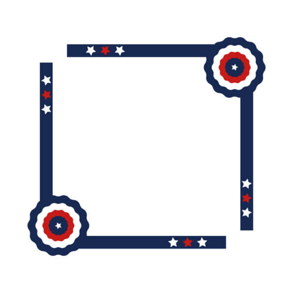Download Patriotic Border Design Frames Online - Creative Fabrica
