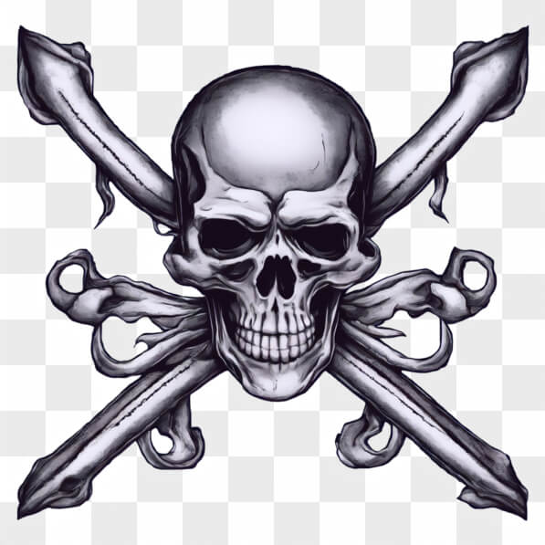 Download Skull and Crossbones Symbol Cartoons Online - Creative Fabrica