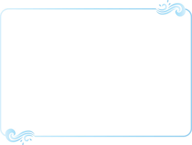 Download Elegant Blue Wave Border Design Frames Online - Creative Fabrica