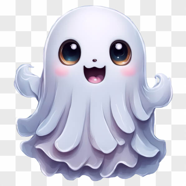 Download Cheerful Cartoon Ghost Cartoons Online - Creative Fabrica