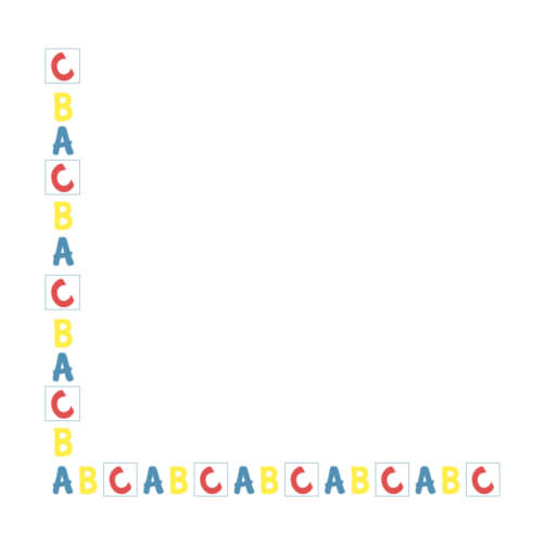 Download Colorful ABC Pattern Border Borders & Corners Online ...