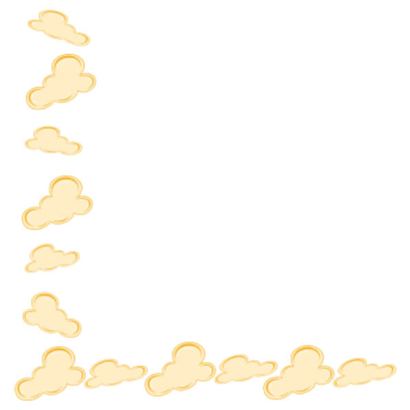 Download Fluffy Clouds Decorative Border Borders & Corners Online ...