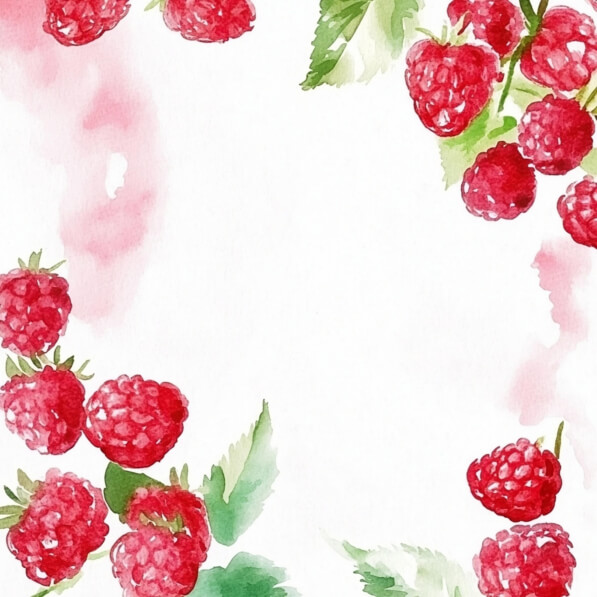 Download Watercolor Raspberries Backgrounds Online - Creative Fabrica