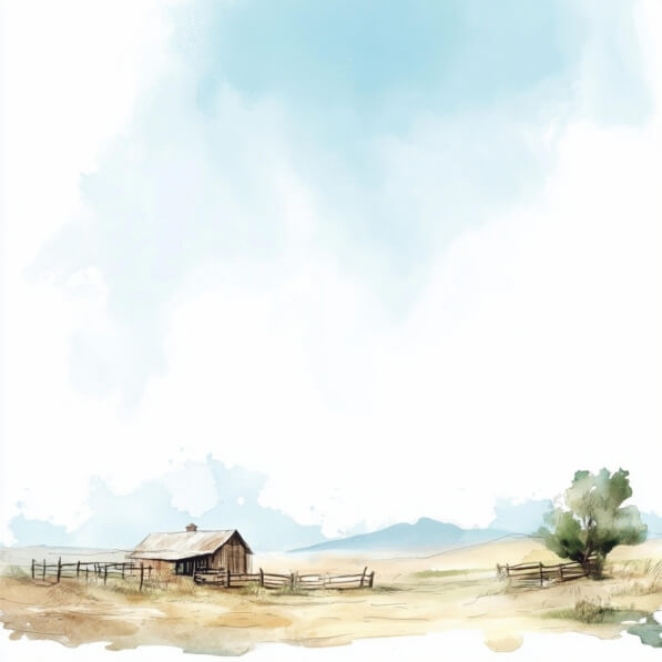 Download Rural Landscape with Barn and Fencing Backgrounds Online ...