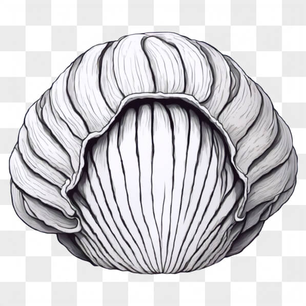 Download Illustration of a Clam Shell Cartoons Online - Creative Fabrica