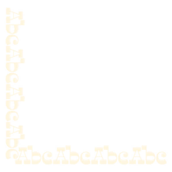 Download Minimalist Alphabet Border Borders & Corners Online - Creative ...