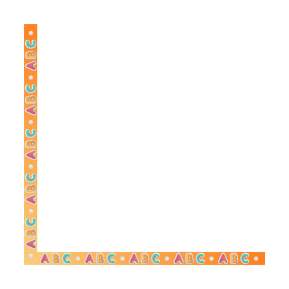 Download Colorful ABC Border Design for Educational Materials Borders ...