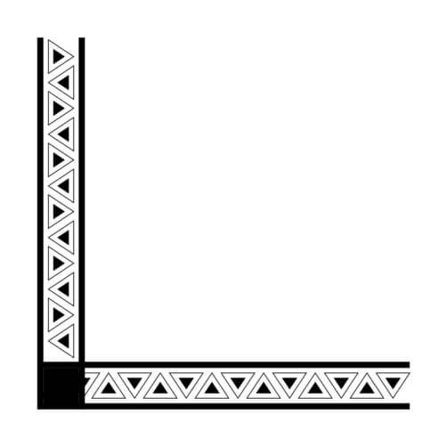 Download Ornate Black and White Corner Design Borders & Corners Online ...