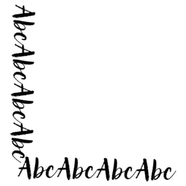 Baixe Tipografia Artística das Letras A, B e C Borders & Cantos ...