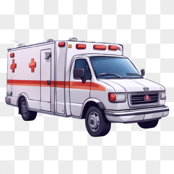Descarga Ambulancia Animada Cartoons En Línea - Creative Fabrica
