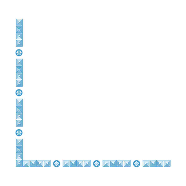 Download Minimalist Greek Key Border Design Borders & Corners Online ...