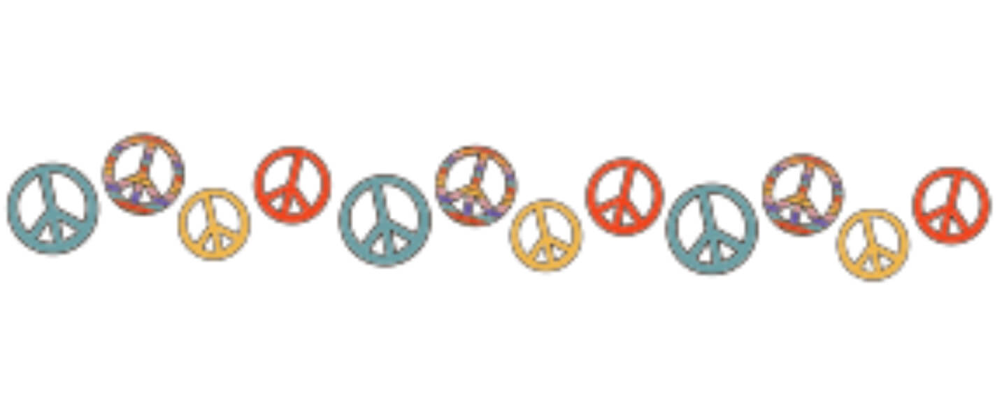 Download Decorative Peace Symbols Pattern Borders & Corners Online ...