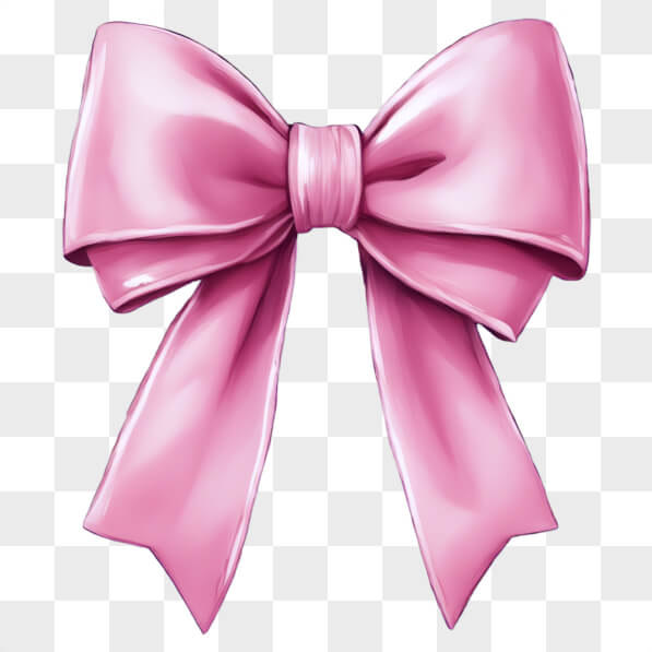 Descarga Lazo Rosa Brillante Cartoons En Línea - Creative Fabrica
