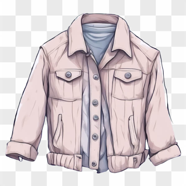 Download Stylish Light Jacket Cartoons Online - Creative Fabrica