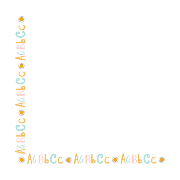 Download Colorful Alphabet Border Design Borders & Corners Online ...