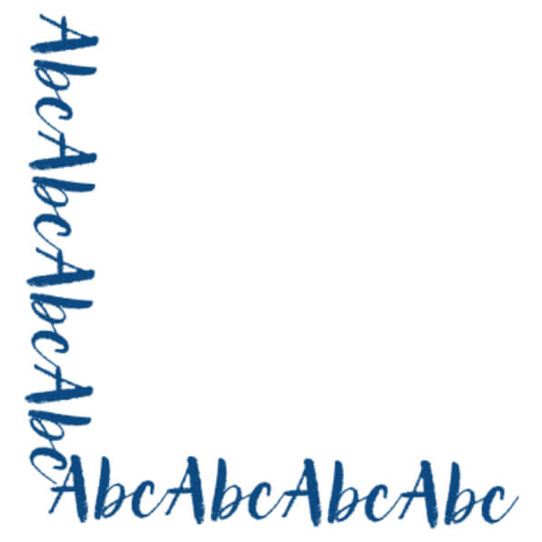 Download Decorative Letter Pattern in Blue Borders & Corners Online ...