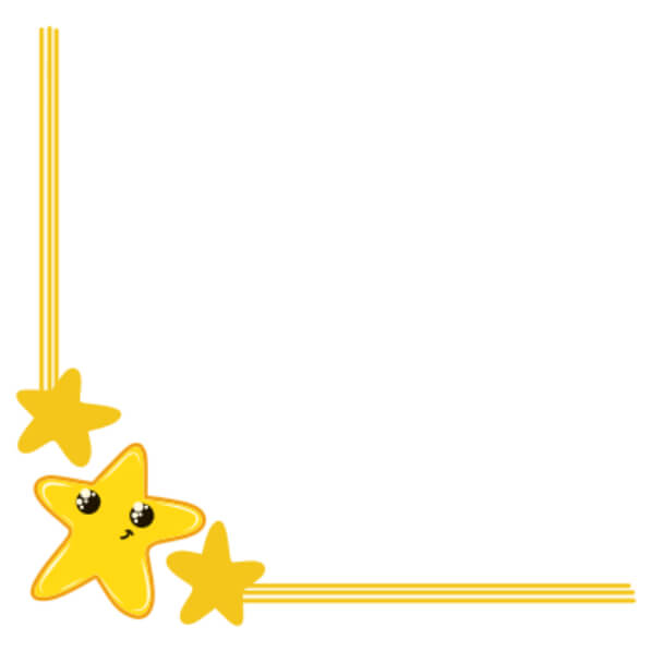 Download Whimsical Star Border Design Borders & Corners Online ...
