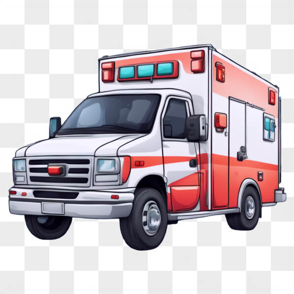 Download Ambulance Vehicle in Emergency Response Cartoons Online ...