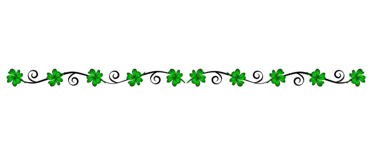 Download Decorative Shamrock Border Design Borders & Corners Online ...