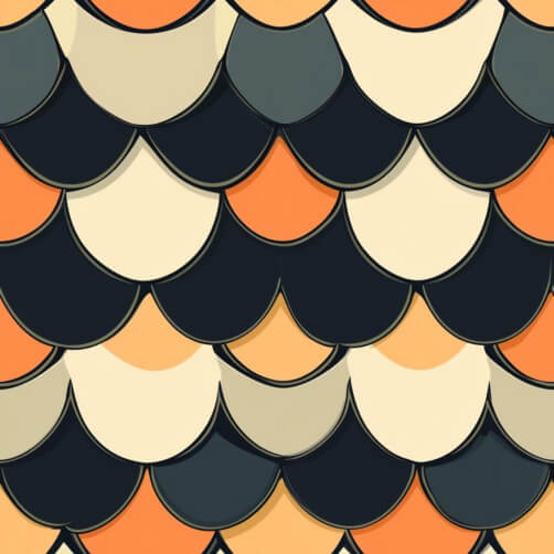 Download Black and Gold Fish Scale Pattern Patterns Online - Creative ...