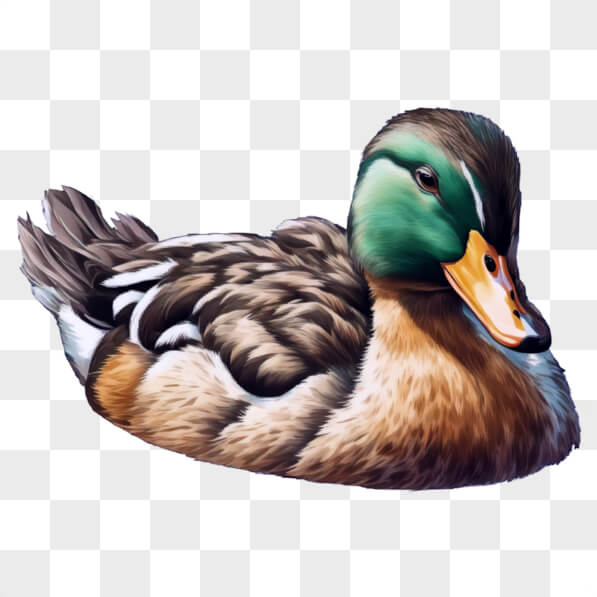 Download Male Mallard Duck Cartoons Online - Creative Fabrica