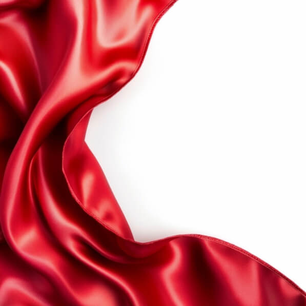 Roter Satin-Stoff auf weißem Hintergrund Hintergründe online ...
