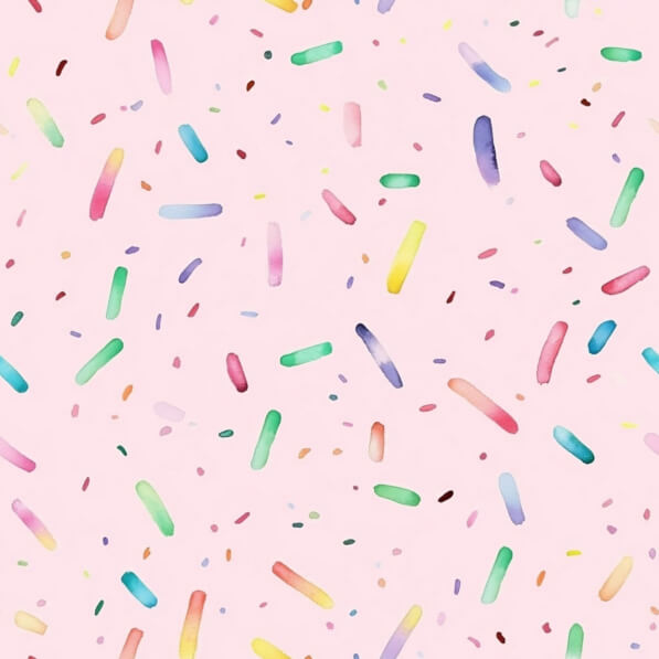 Download Colorful Sprinkle Pattern on Pink Background Patterns Online ...