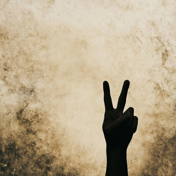 Download Peace Sign Silhouette Backgrounds Online - Creative Fabrica